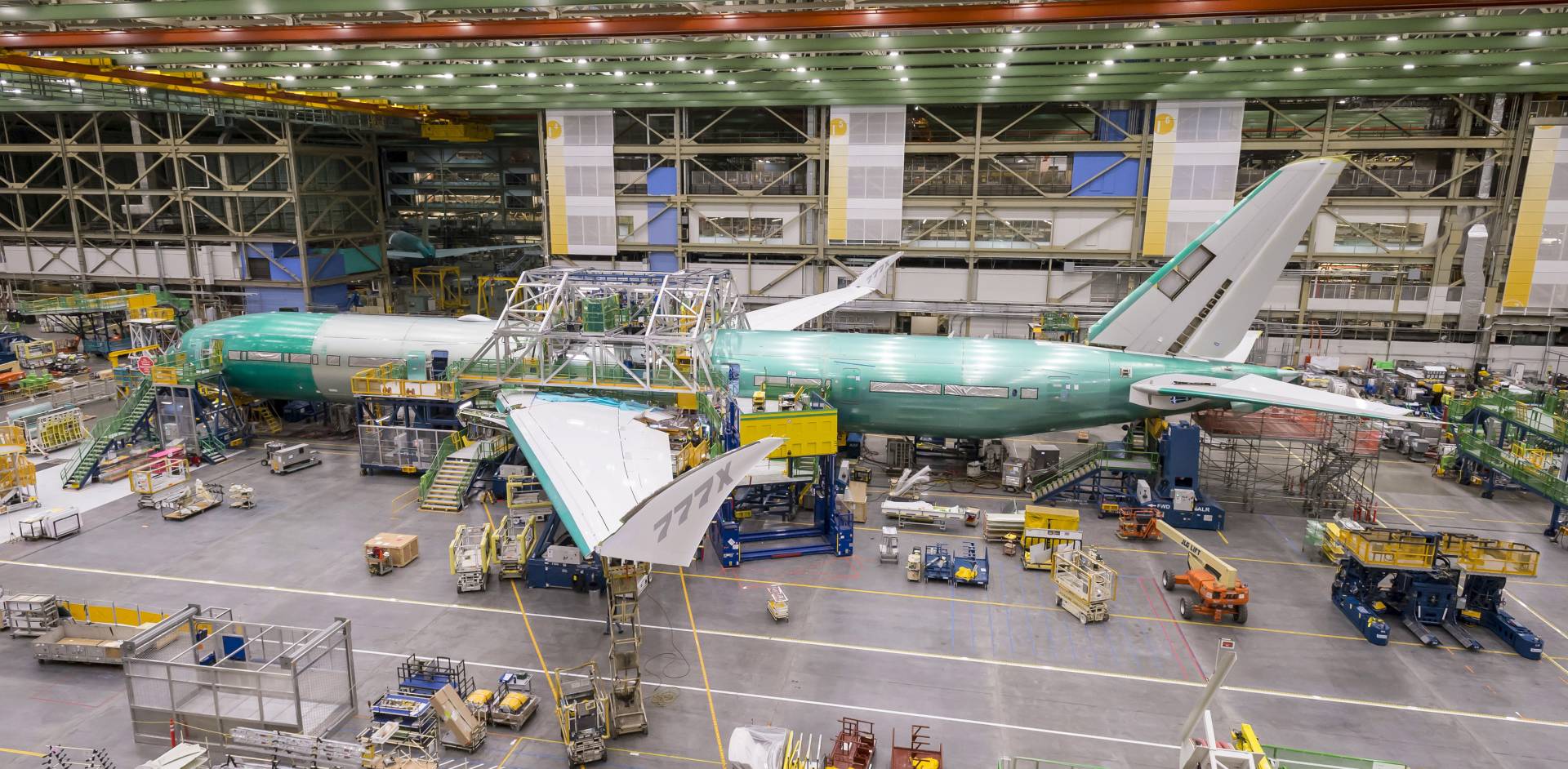 Boeing's first 777X takes shape, A330 sales boost