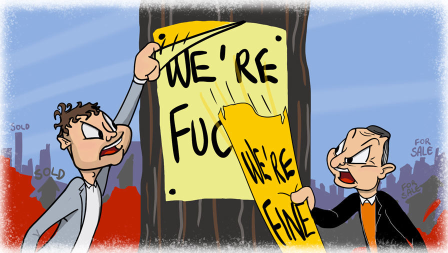 Property market Pollyannas need a reality check