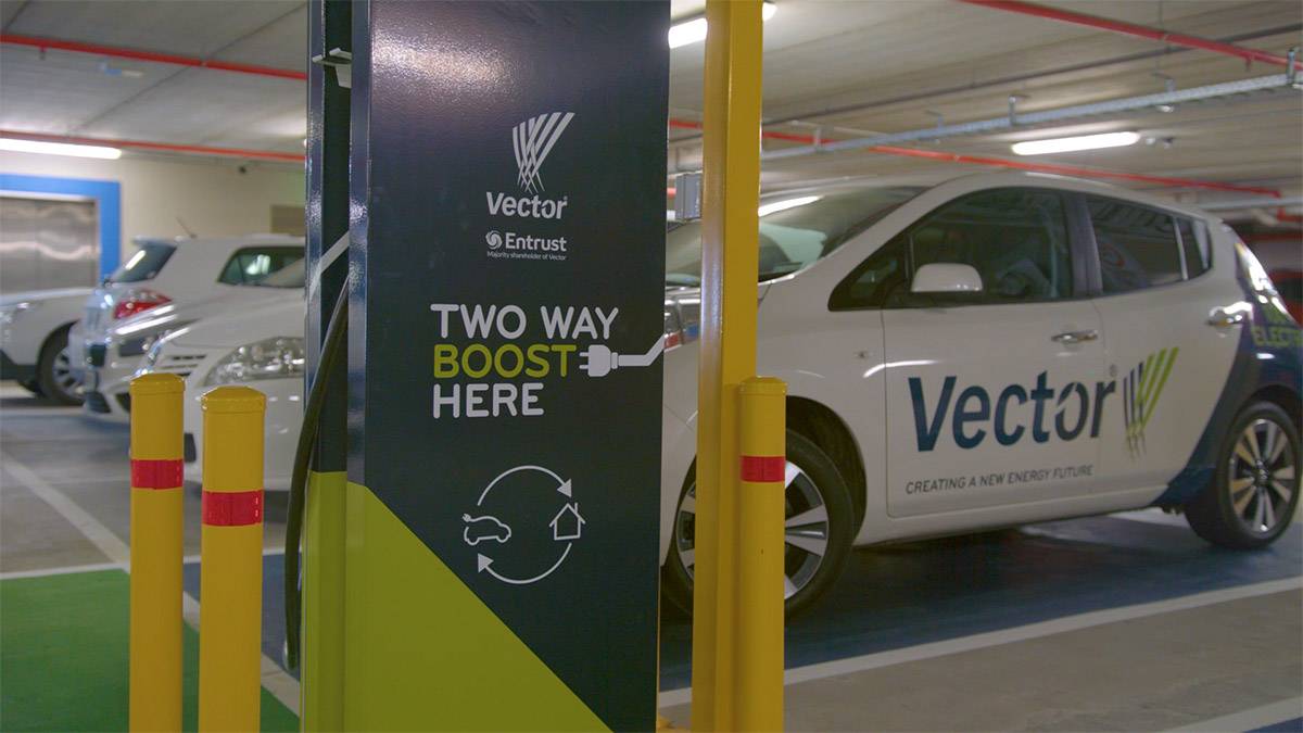 Vector buzzes with EV smart charger trial results