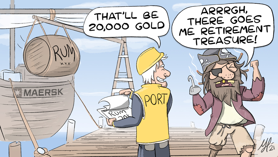 When does market pricing on freight become profiteering?