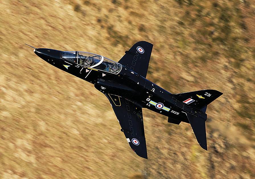 Farewell to operational BAE Systems Hawk Mk T1 flying