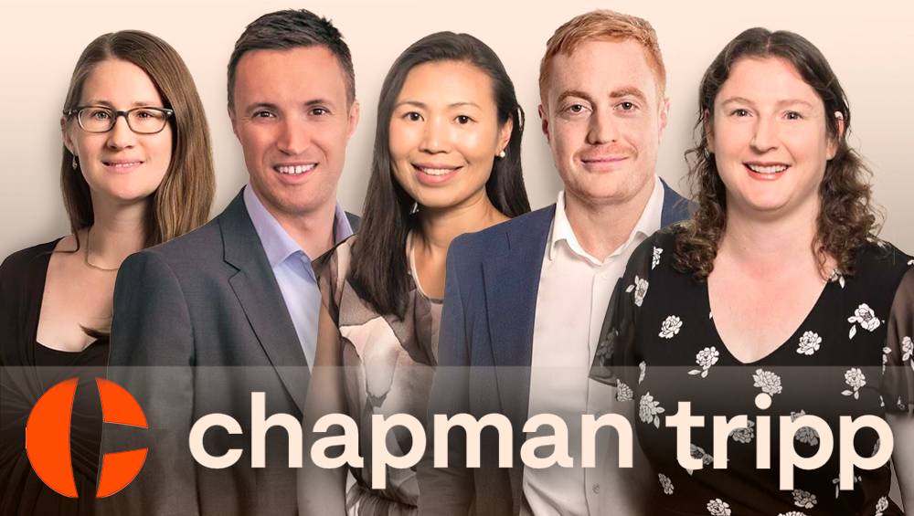 Chapman Tripp appoints four new partners and one special counsel