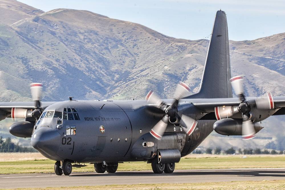 RNZAF Hercules takes part in Exercise Red Flag