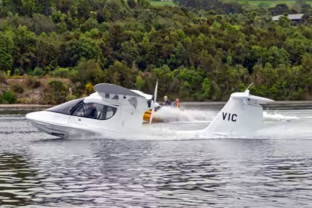 NZ-made amphibian progresses to water testing
