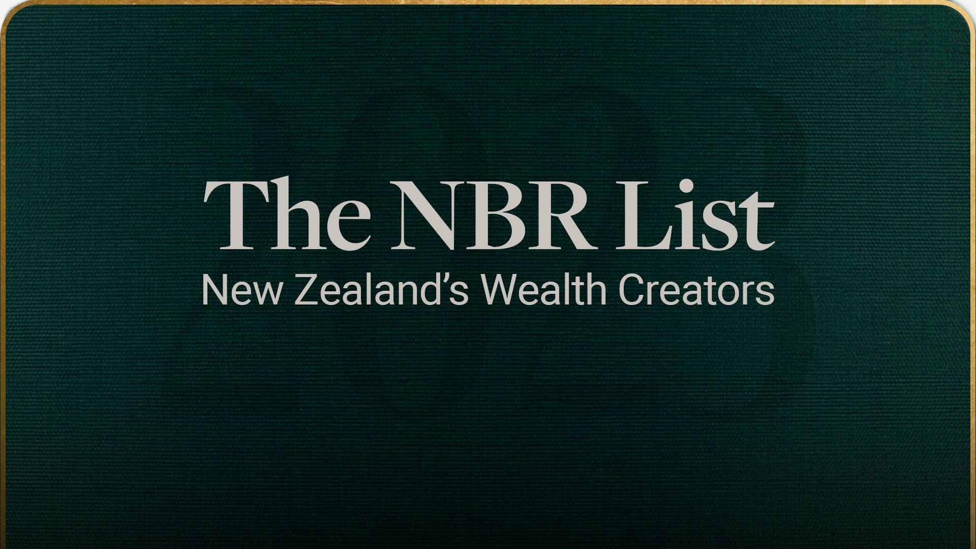 The NBR List 2023: Cyclone and property downturn weigh on wealthy