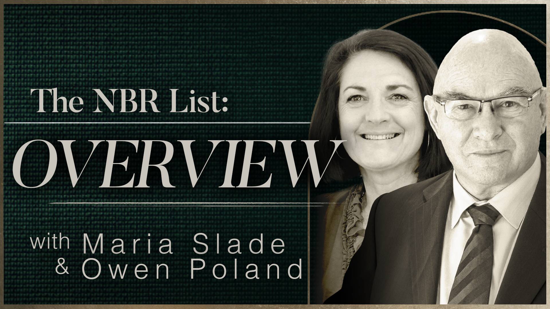 Rewind 2023: NBR List overview