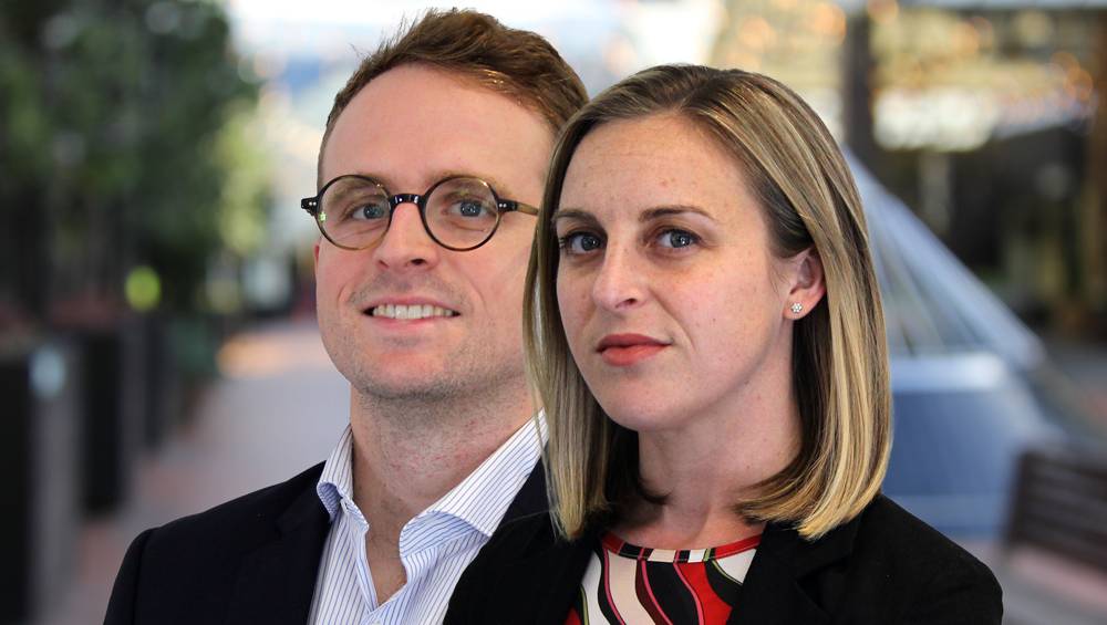 Hamish McNicol and Calida Stuart-Menteath