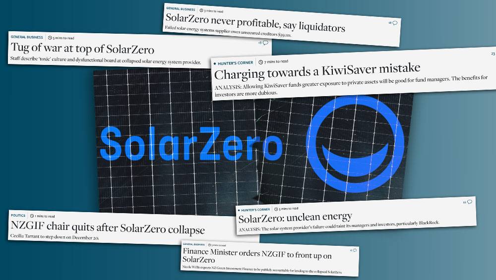 NBR’s SolarZero coverage