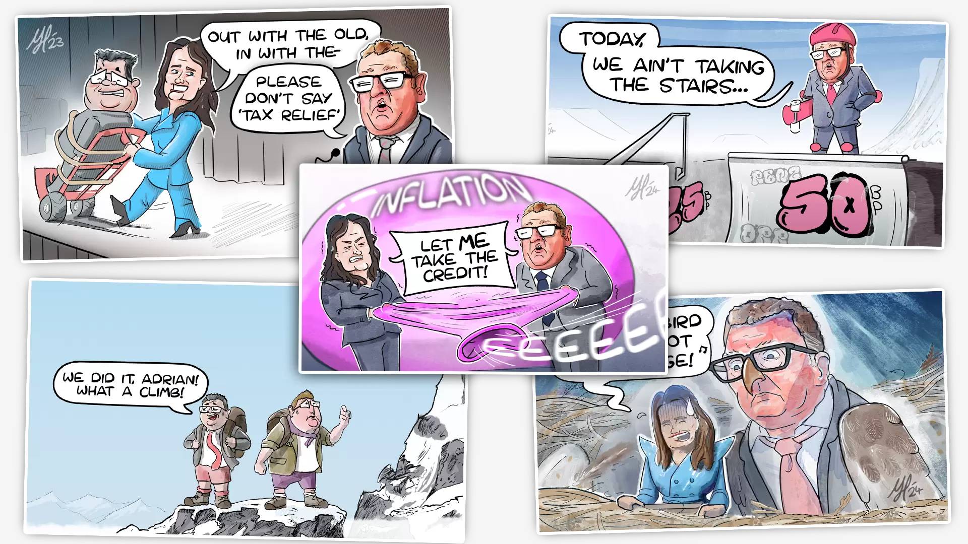 What's been going on at the central bank?