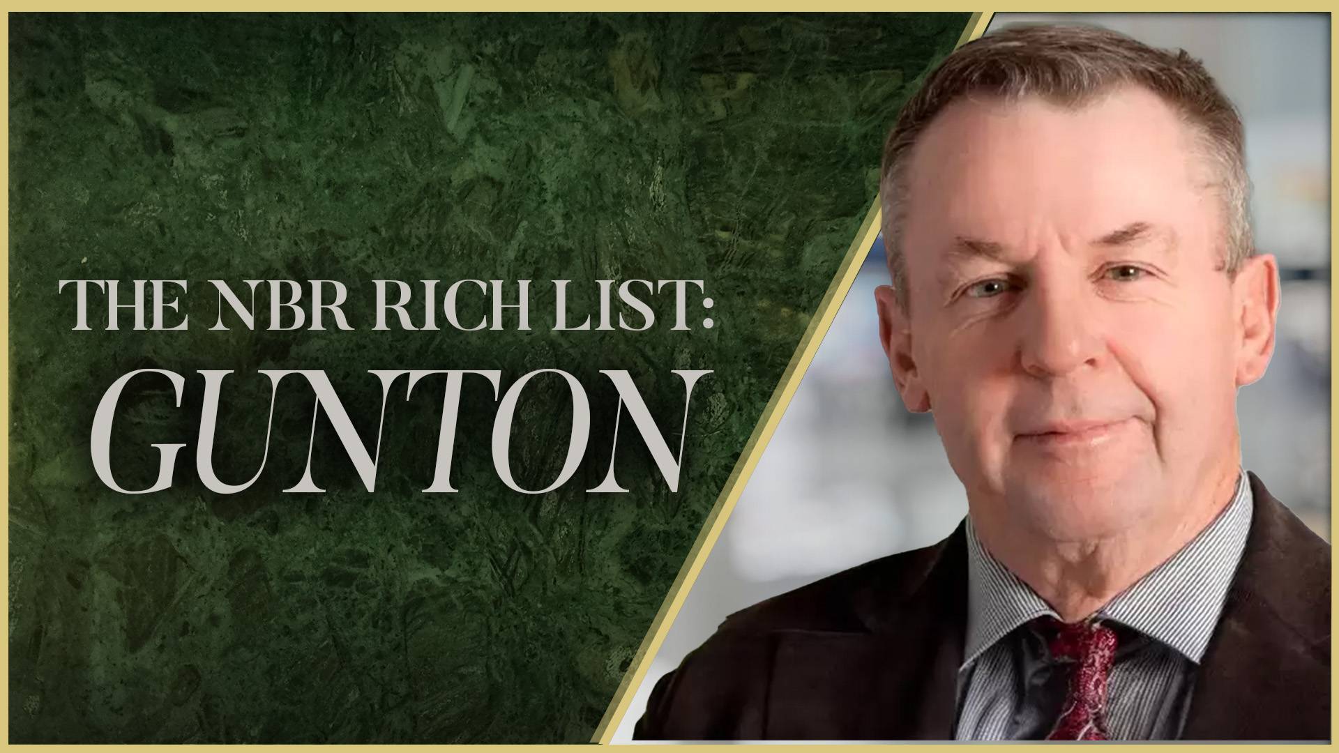 Featured Rich Lister: Mark Gunton