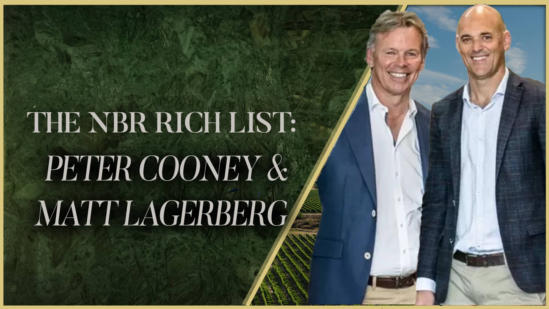 Featured Rich Listers: Peter Cooney and Matt Lagerberg