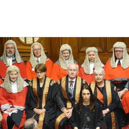 The next chief justice and the secret meaning behind the judges’ new robes