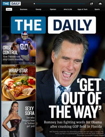 A year on, Murdoch reveals numbers for iPad-only newspaper