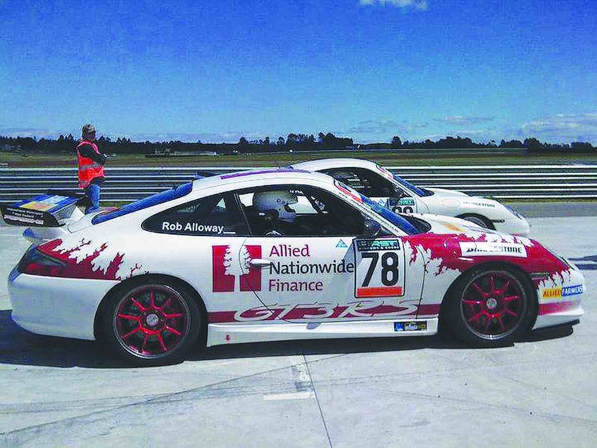 Alloway the boy racer's latest fancy wheels