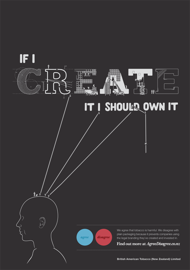 Tobacco giant launches intellectual property campaign