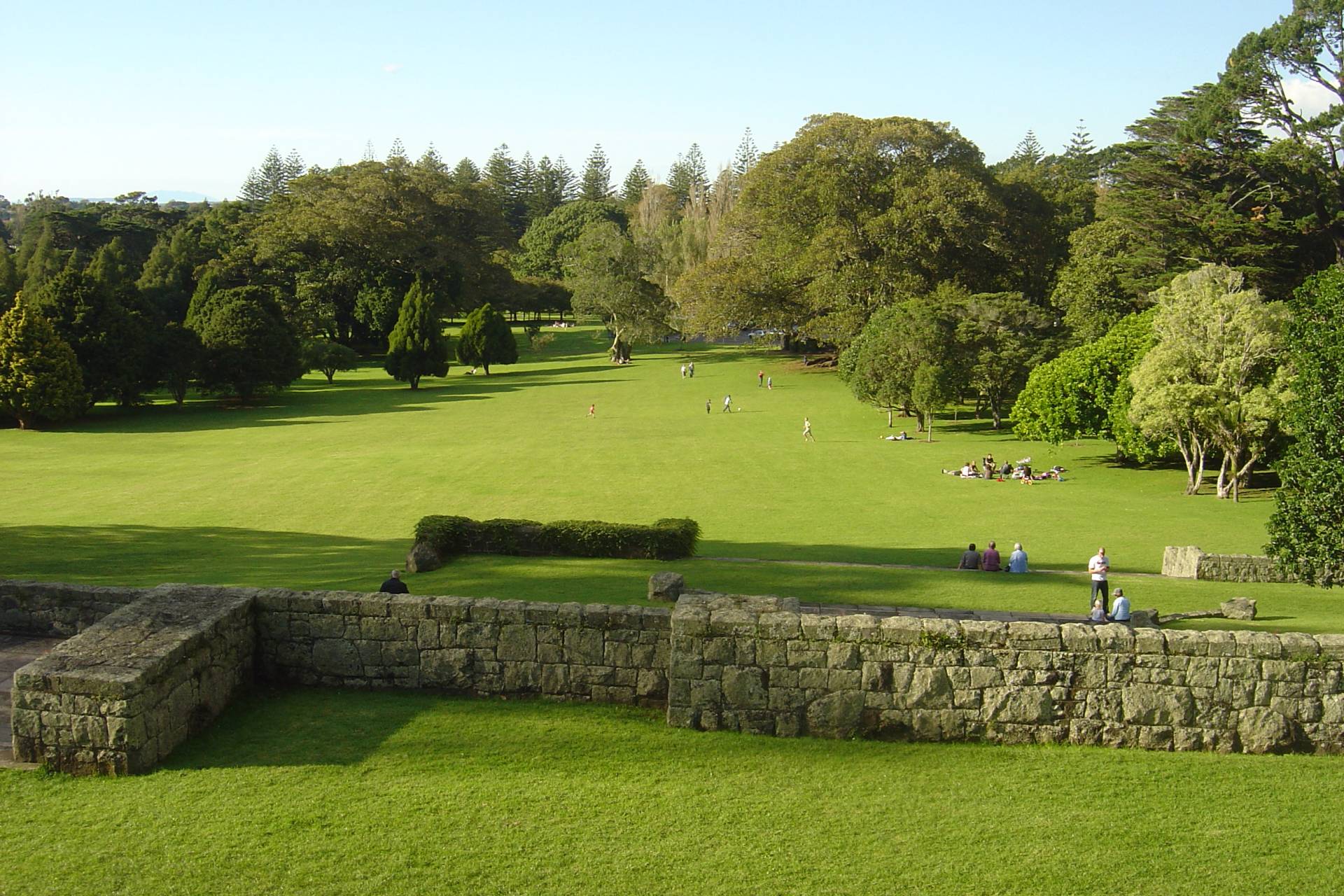 Shifting ground at Cornwall Park