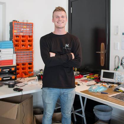 Peter Beck provides mentorship to entrepreneur on 'fantastic trajectory'