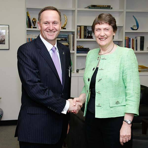 Key says Clark has 'skills and experience' for UN's top post