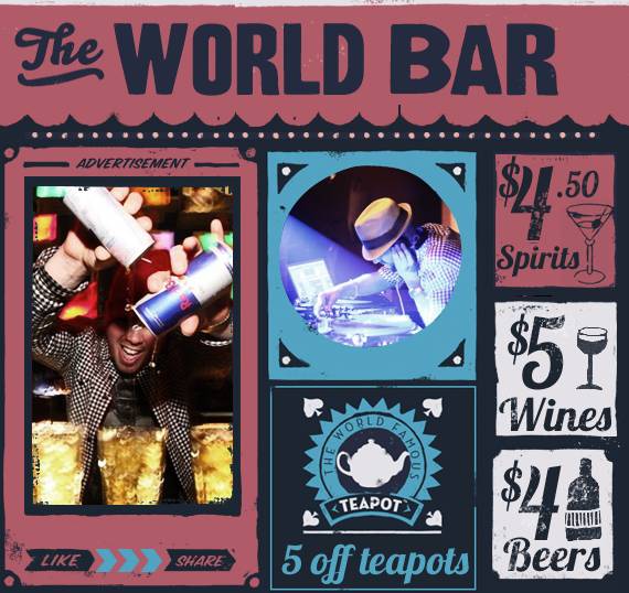 Fire-ravaged World Bar rises from the ashes