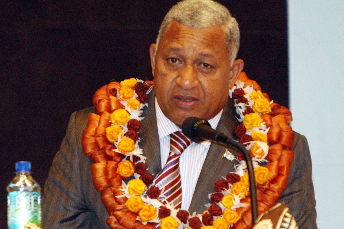 Bainimarama in lead after Fiji polls close
