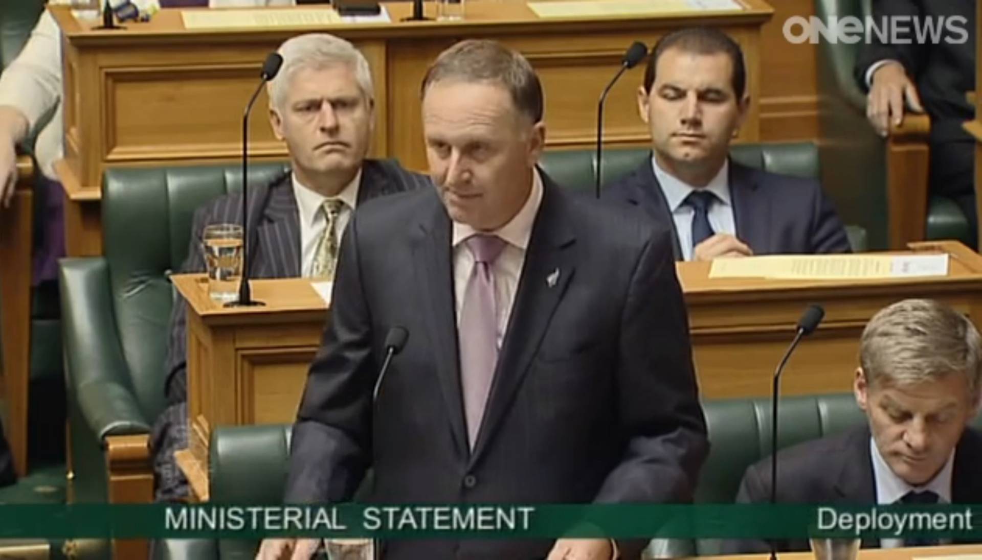 Key takes New Zealand to war in Iraq