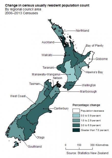 CENSUS 2013: Auckland accounts for half of NZ's population growth since ...