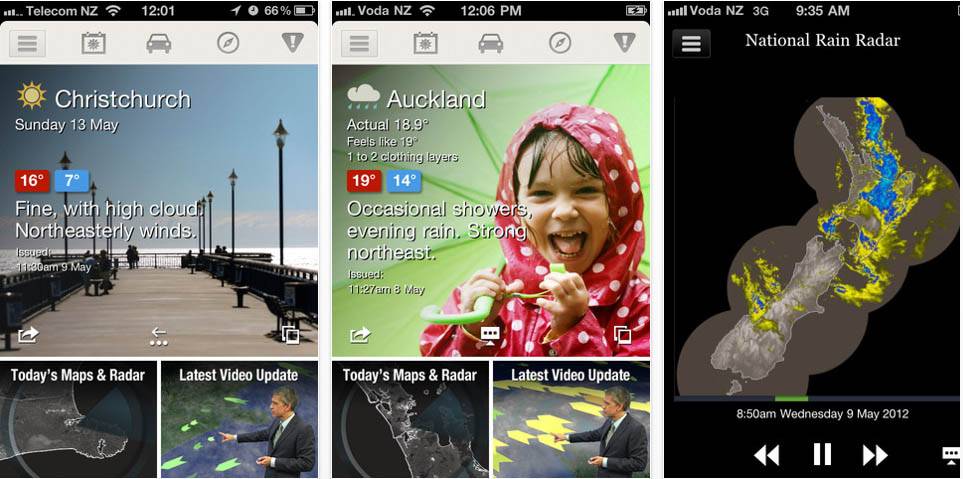 MetService launches app; whacks on small fee